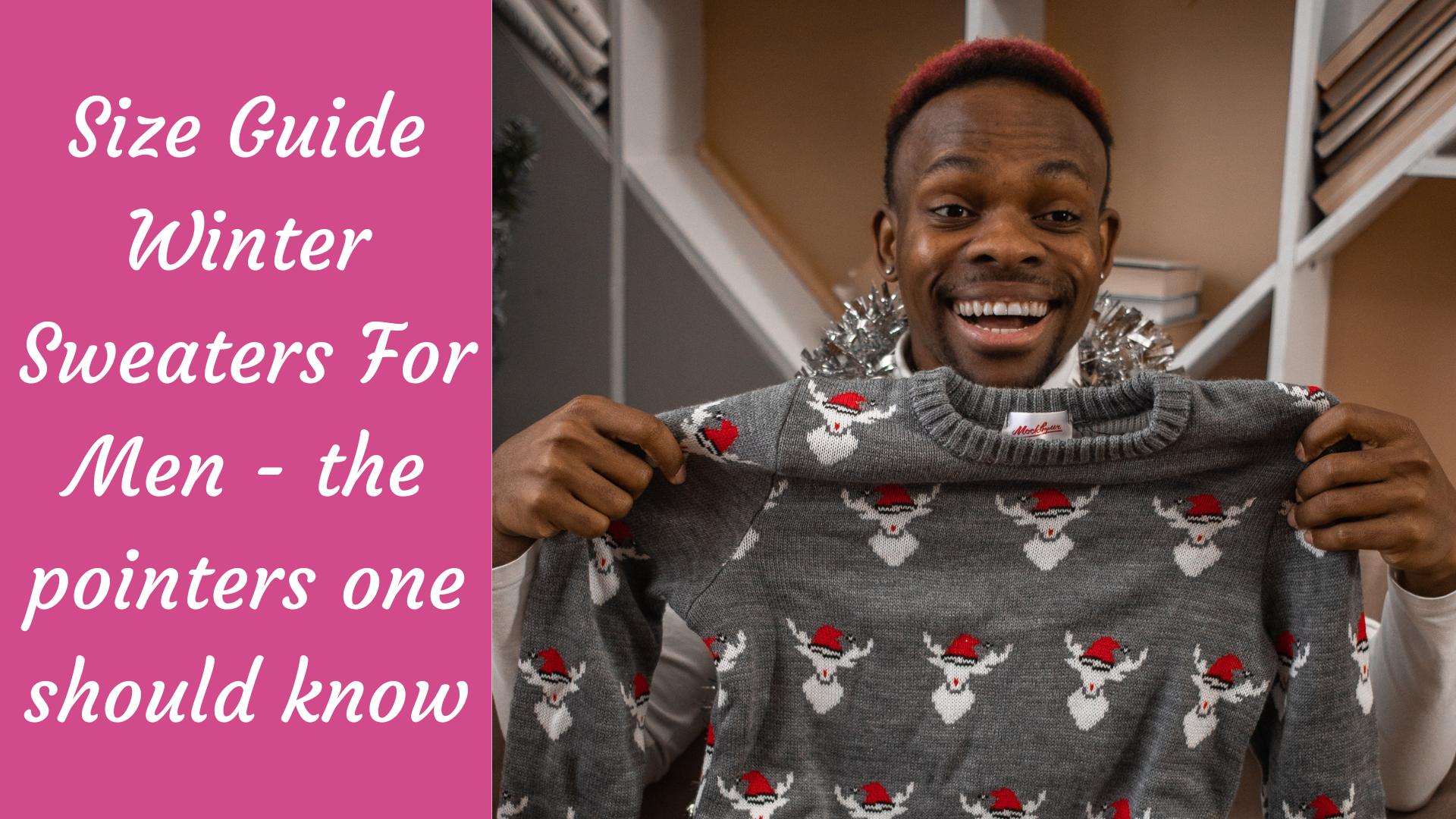 Size Guide Winter Sweaters For Men – the pointers one should know