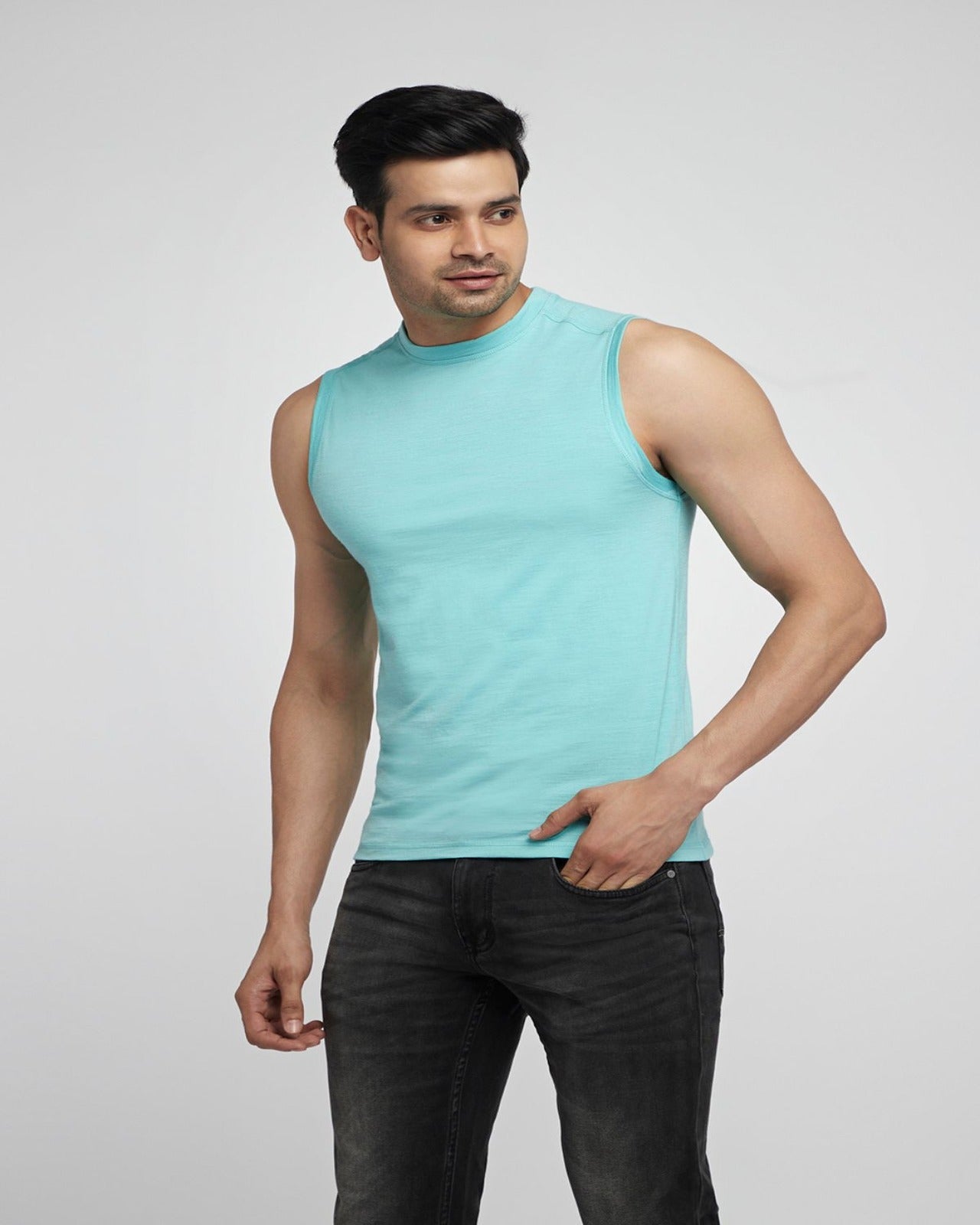 Men's Sleeveless Vest Thermal | Merino Wool + Bamboo – Kosha - Online ...