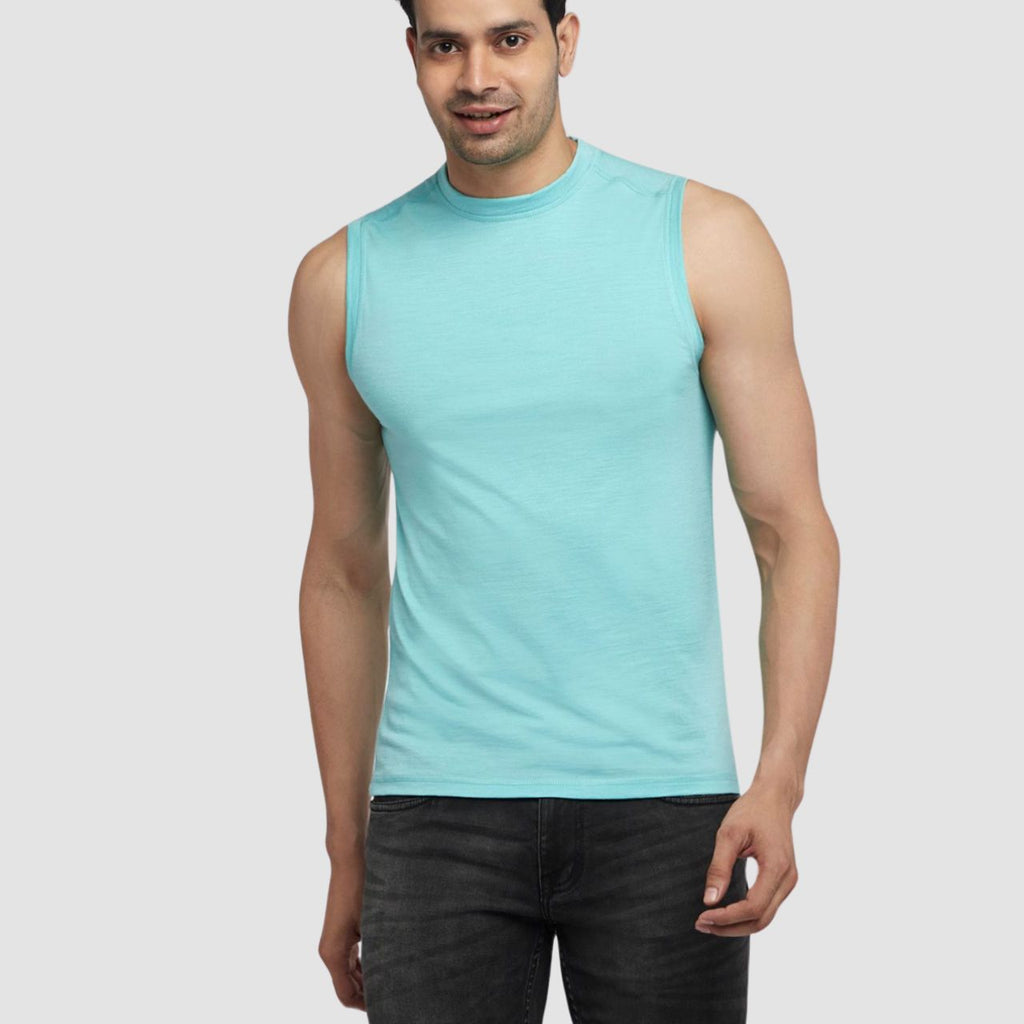 Men's Sleeveless Vest Thermal | Merino Wool + Bamboo
